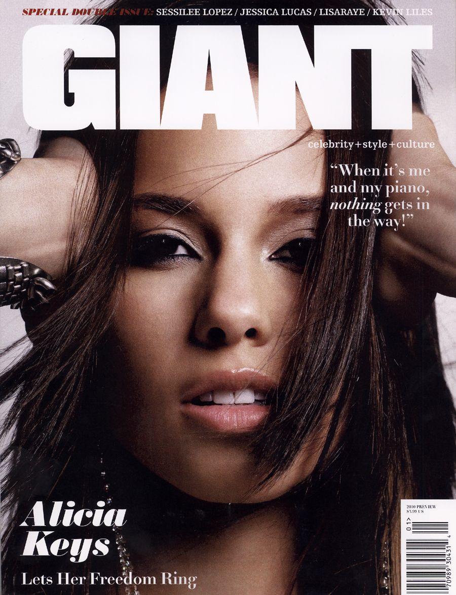 Giant Magazine, 2010 Preview (Alicia Keys Cover) by Emil Wilbekin ...