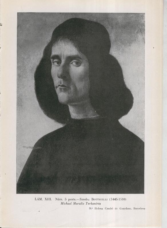 La coleccion Cambo, lamina 13: Sandro Botticelli: Michael Marullo ...
