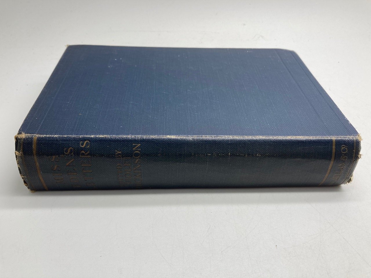 MISS EDEN'S LETTERS. by DICKINSON, Violet (Edits).: (1919) Manuscript ...