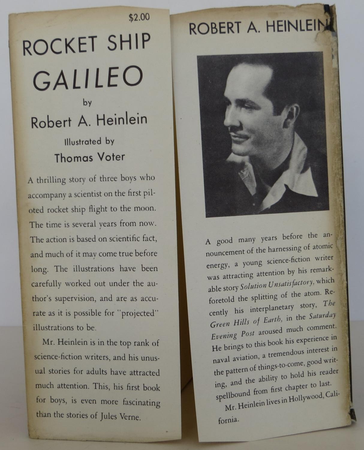 Rocket Ship Galileo von Heinlein, Robert A.: Very Good Hardcover (1947 ...