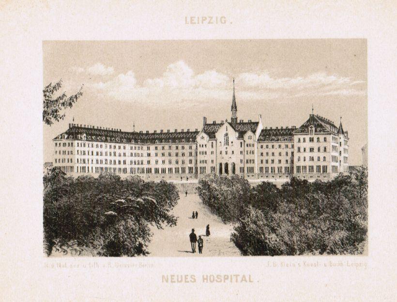 Neues Hospital. von Leipzig: Kunst / Grafik / Poster | Antiquariat ...