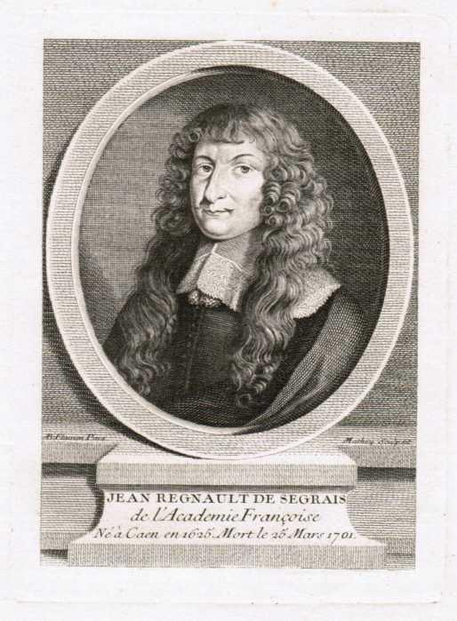 Porträt - Brustbild. by Segrais, Jean Regnault de: Art / Print / Poster ...