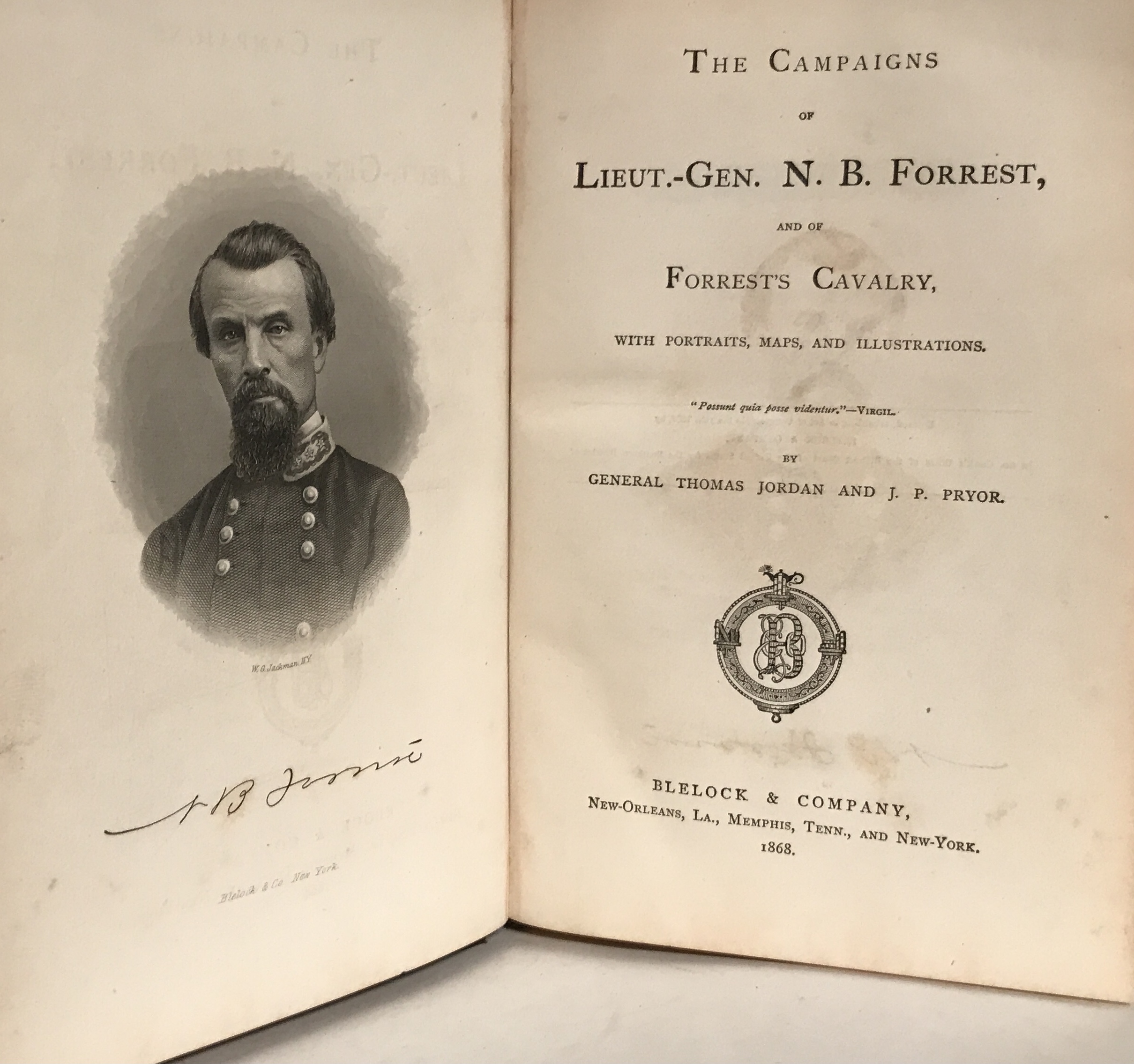 Campaigns of Lieut.-Gen. N. B. Forrest, and of Forrest's Cavalry by ...