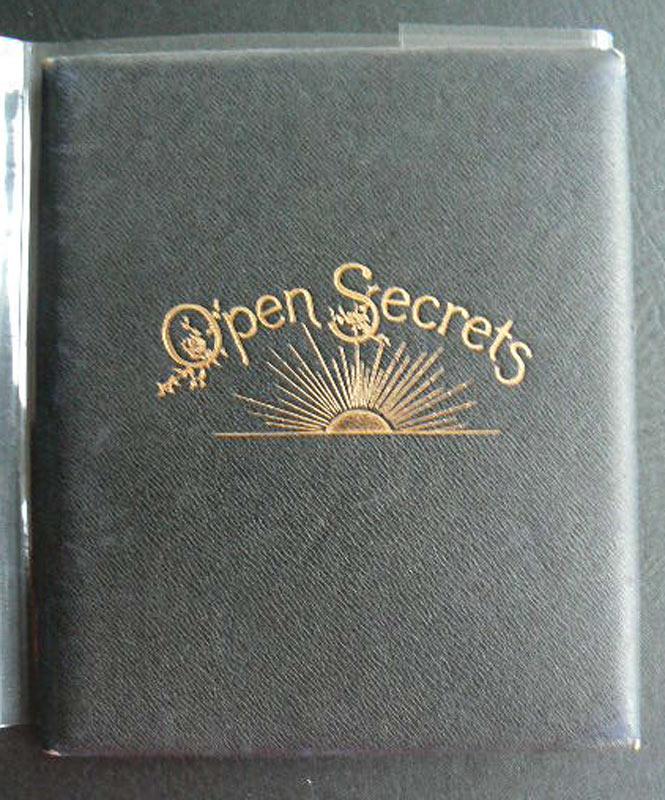 Open Secrets. by BENNETT, LUCY.: Very Good Hardcover 1st Edition | Roe ...