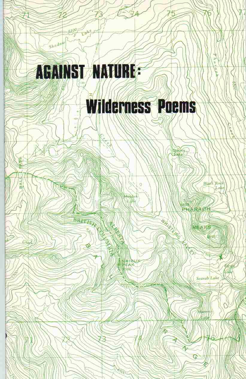 Against Nature: Wilderness Poems - McCombs, Judith: 9780913218846 ...