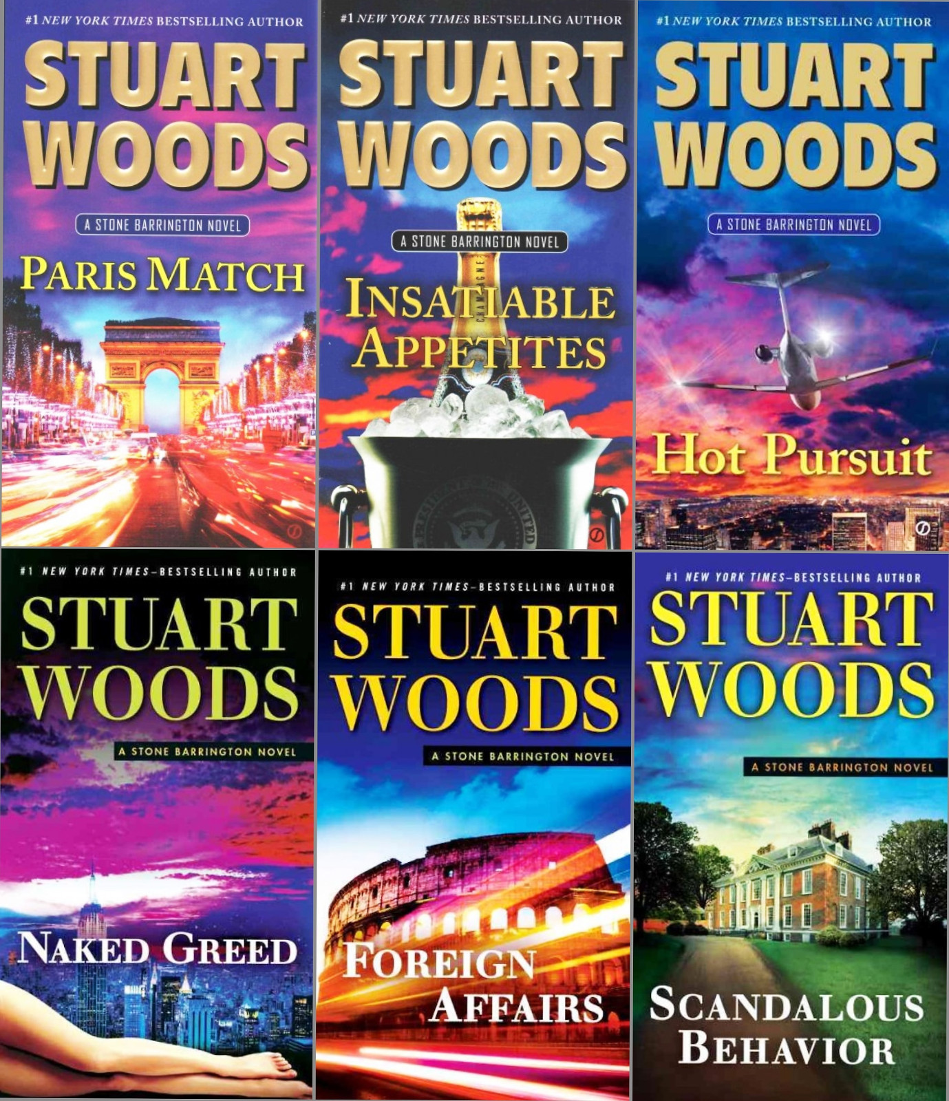 Stone Barrington 31-36 MMP by Woods, Stuart: New | Lakeside Books