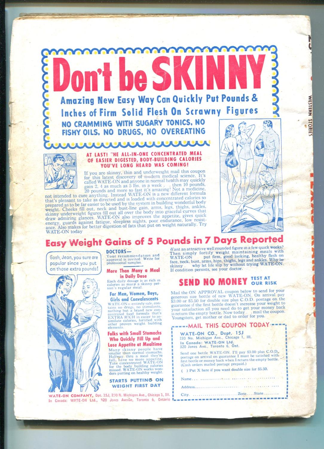 TEXAS RANGERS-07/1954-WESTERN PULP THRILLS-JIM HATFIELD-KEATON-INDIANS ...