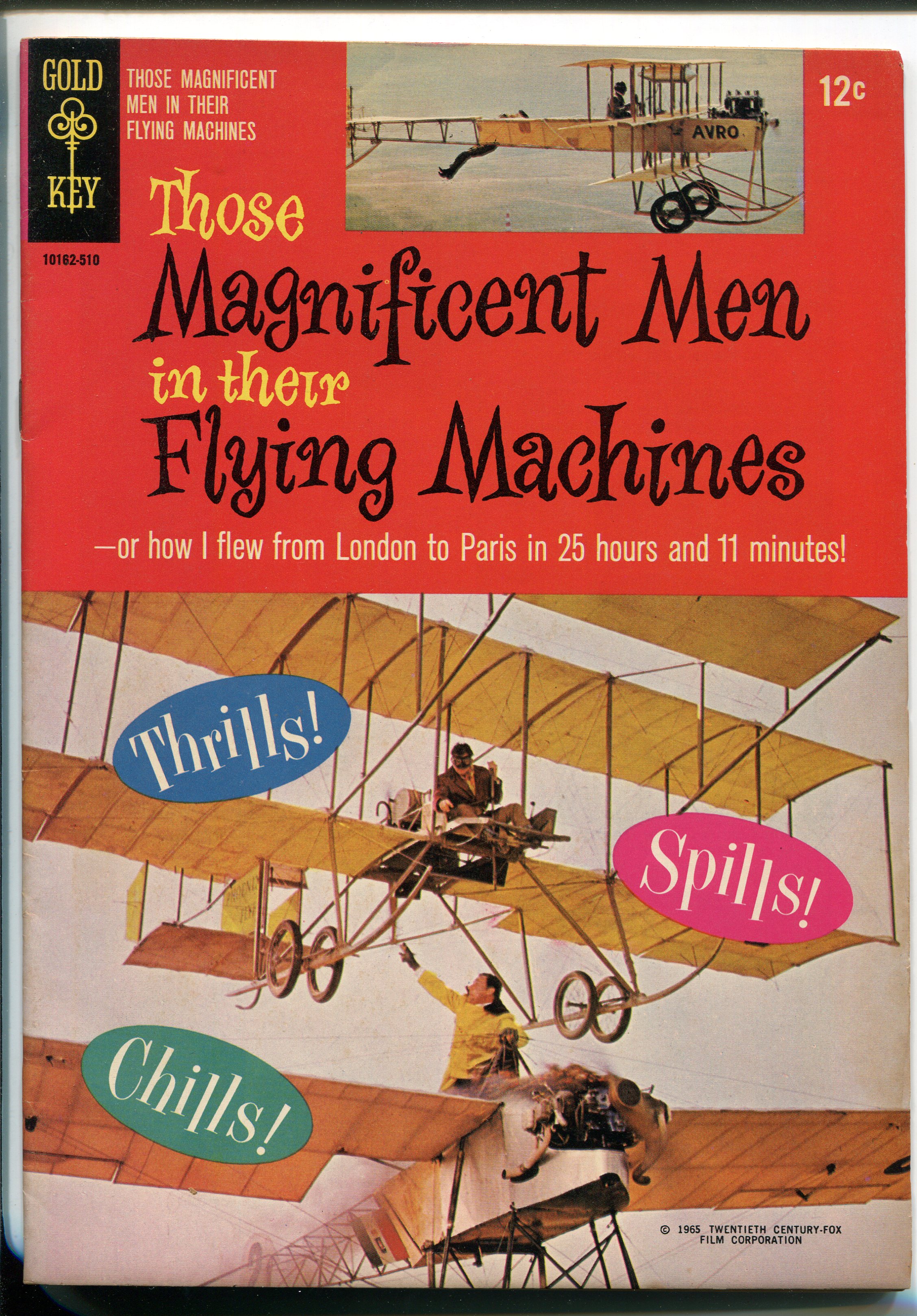 THOSE MAGNIFICENT MEN IN THEIR FLYING MACHINES #10162-510 1965-MOVIE ...