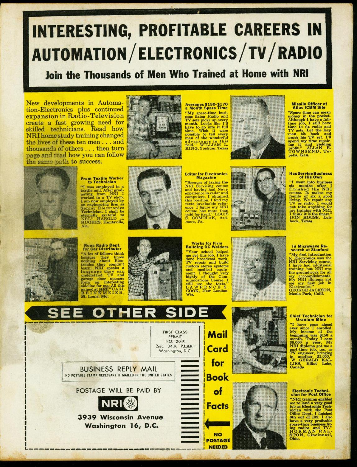 Stag Pulp Magazine October 1964- Cobalt Bomb- Call Girls VG: (1964 ...