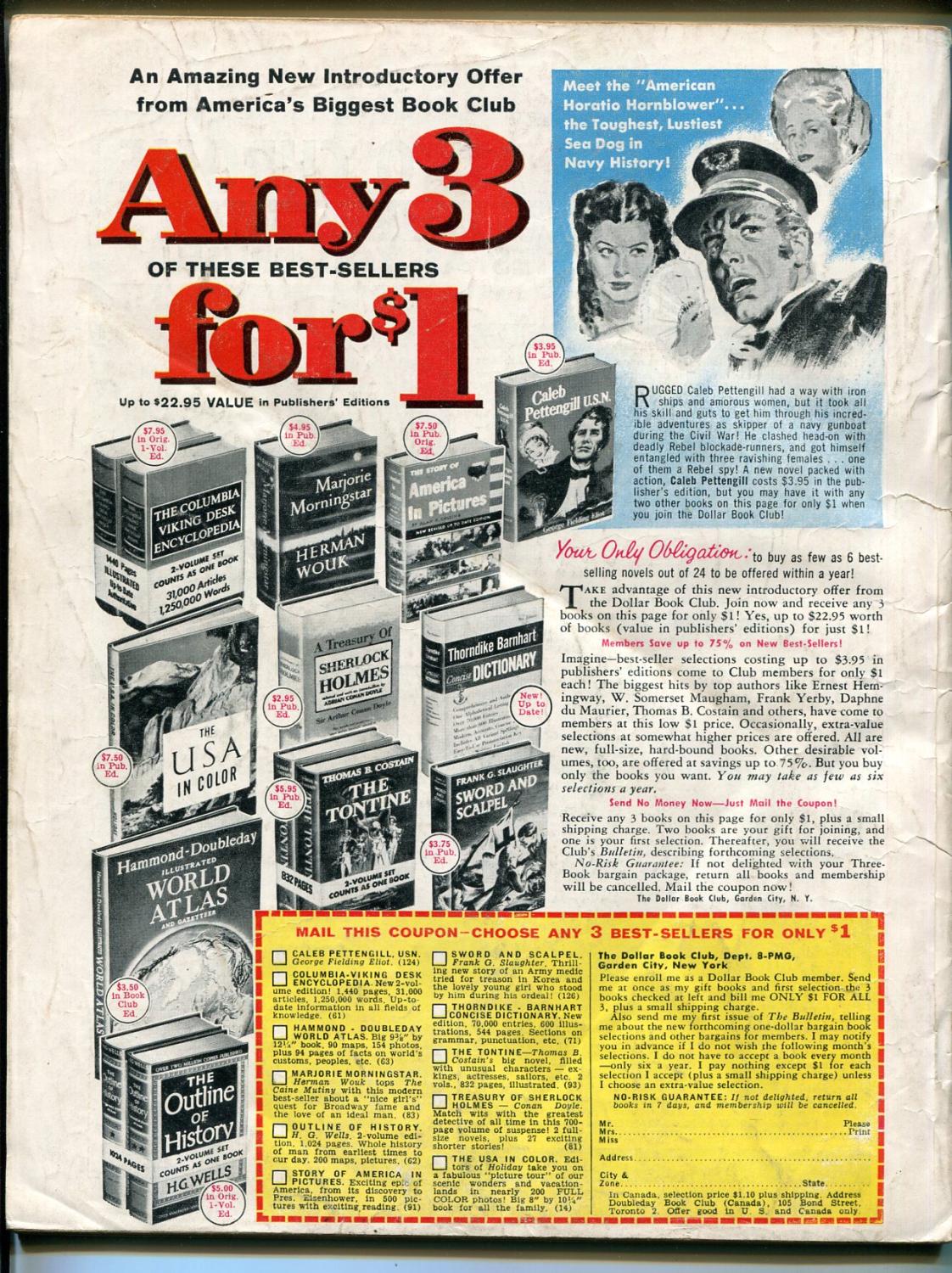 Real For Men 8/1957-pulp-Mtlene Demongeot cheesecake-Norman Saunders-VG ...