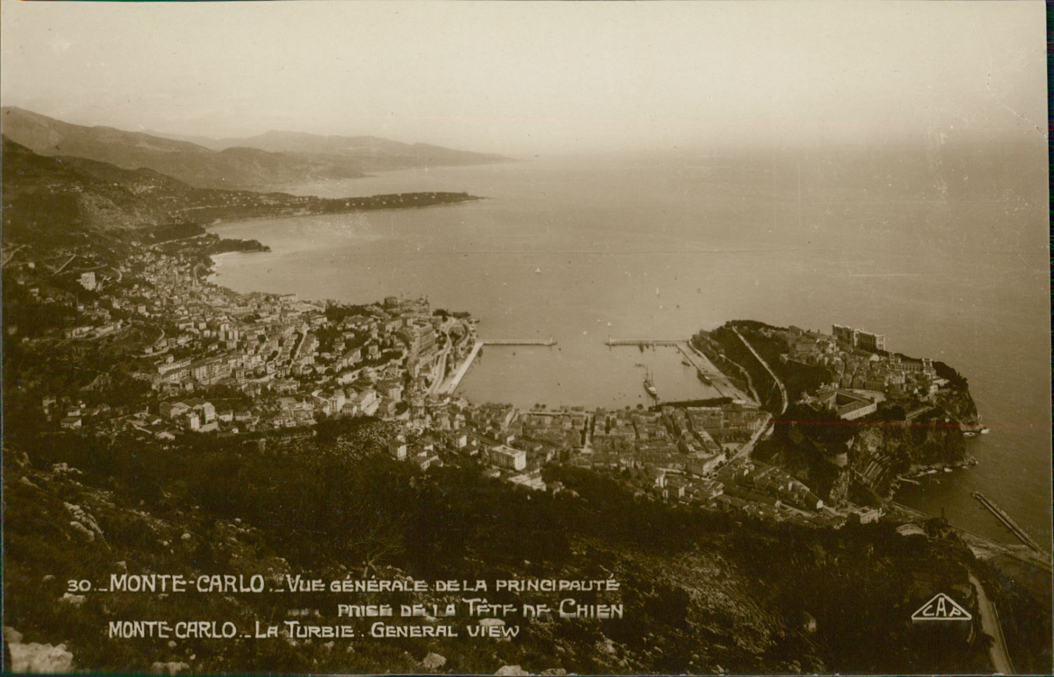 CAP, Monaco, Monte Carlo, Vue générale de la Principauté by ...