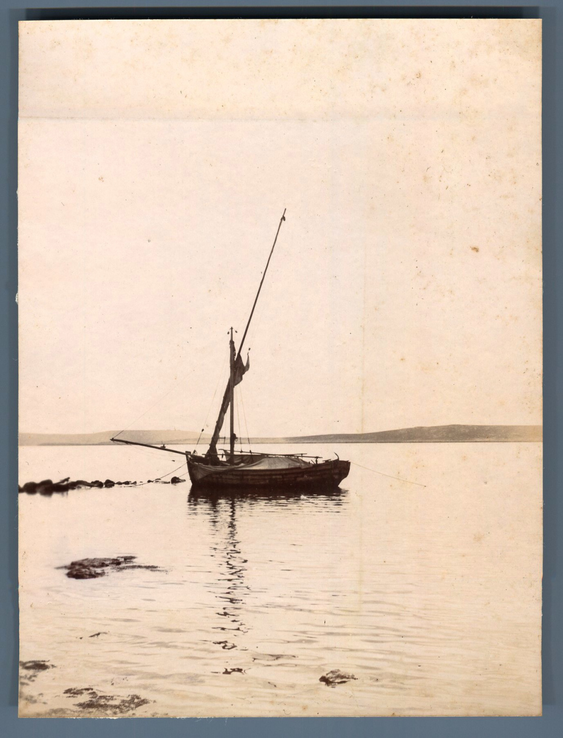 Grèce, Barque traditionnelle de Photographie originale / Original ...