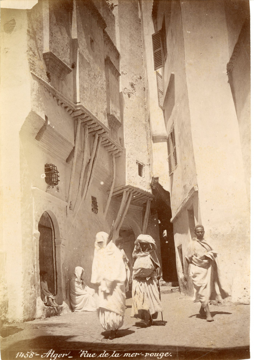 Algérie, Alger, rue de la Mer Rouge by Photographie originale ...