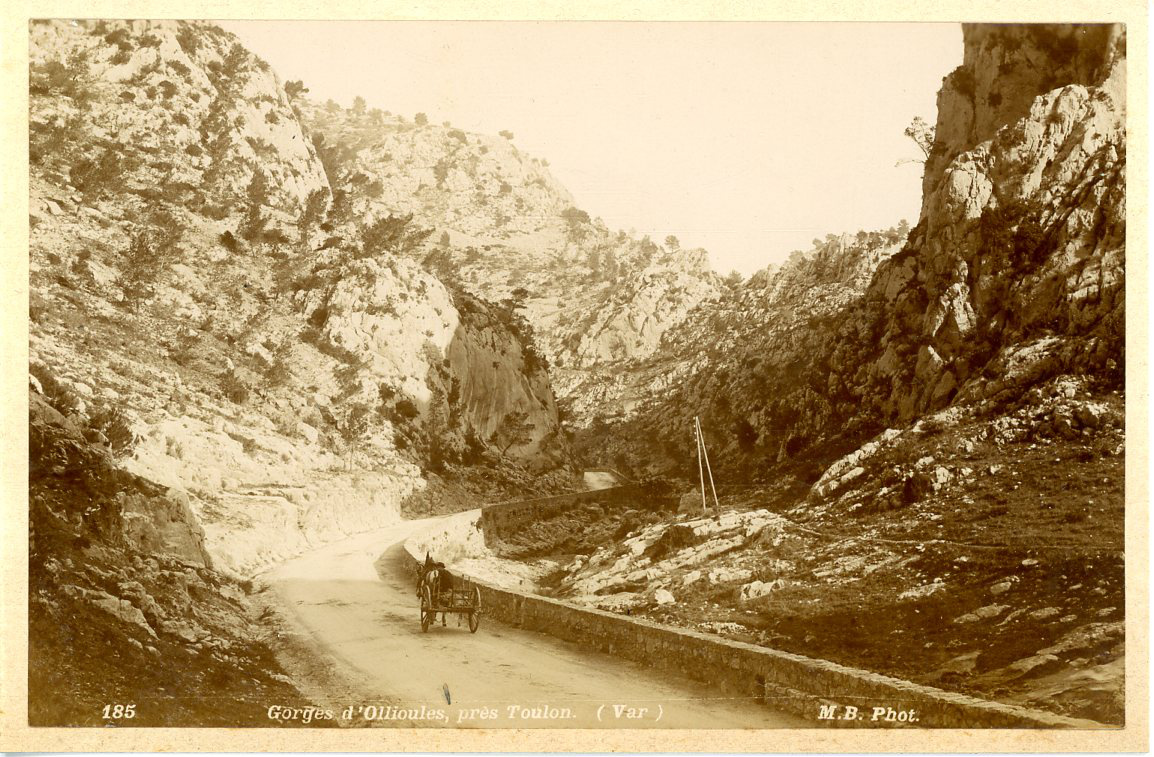 M.B., France, Gorges d'Ollioules, près Toulon (Var) by Photographie ...
