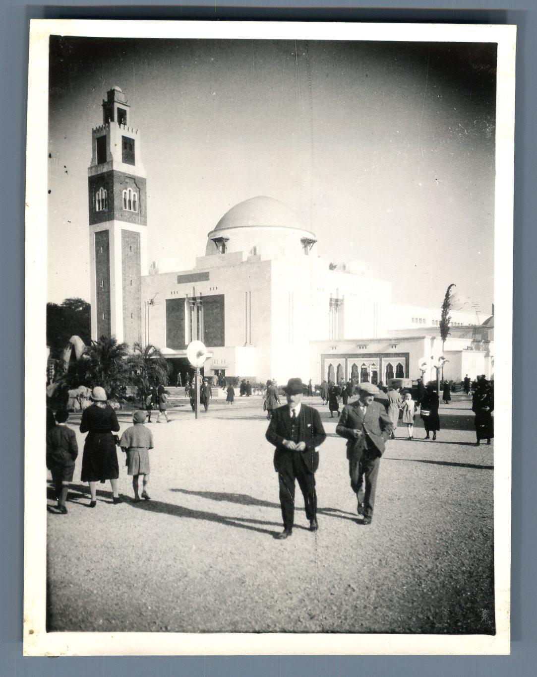 France, Paris, Exposition Coloniale. Pavillon de l'Algérie par ...