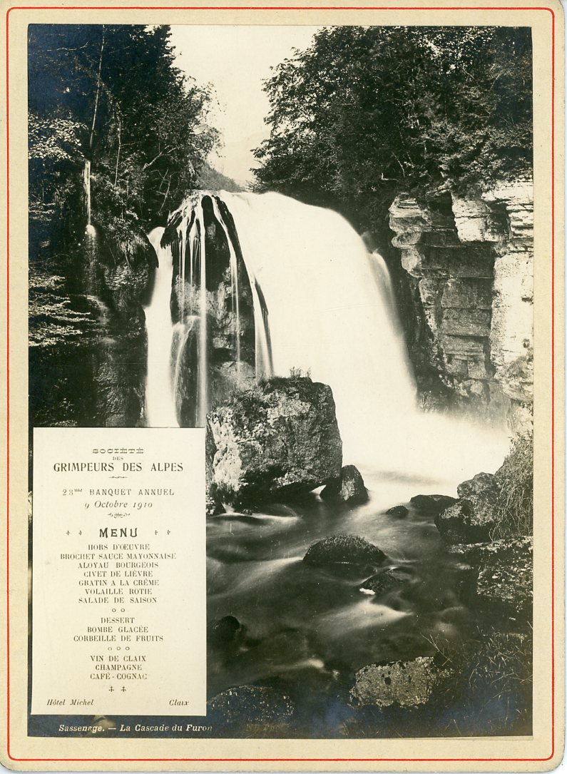 France, Sassenage, La Cascade du Furon by Photographie originale ...