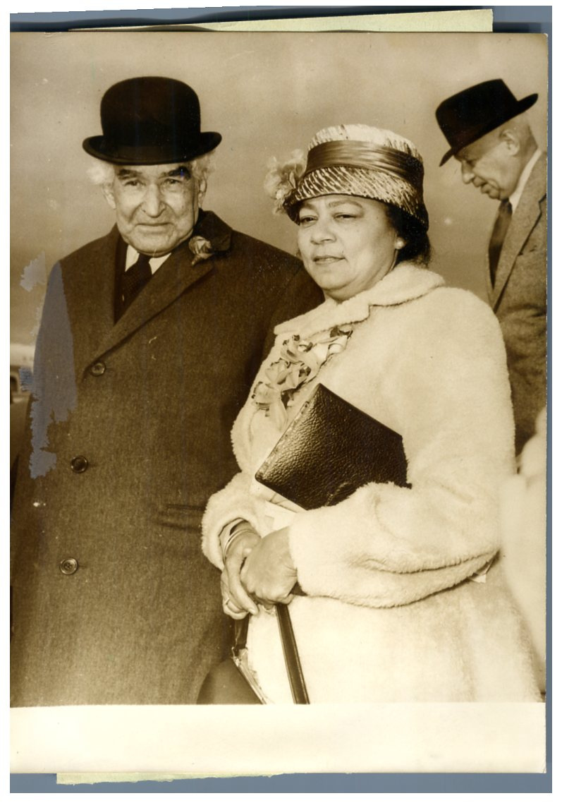 Sir Alexander Bustamante et son épouse by Photographie originale ...