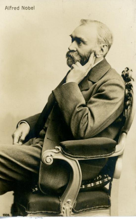 Alfred Bernhard Nobel par Photographie originale / Original photograph ...