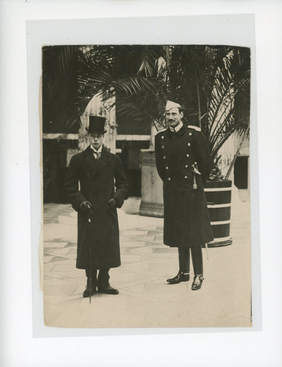 Le Prince de Galles et le Roi Christian X du Danemark. by Photographie ...