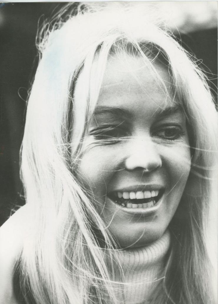 Mirja Larsson by Photographie originale / Original photograph: (1969 ...