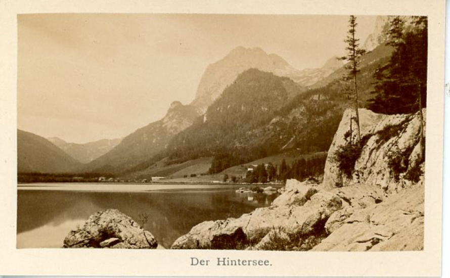 Österreich, Der Hintersee by Photographie originale / Original ...