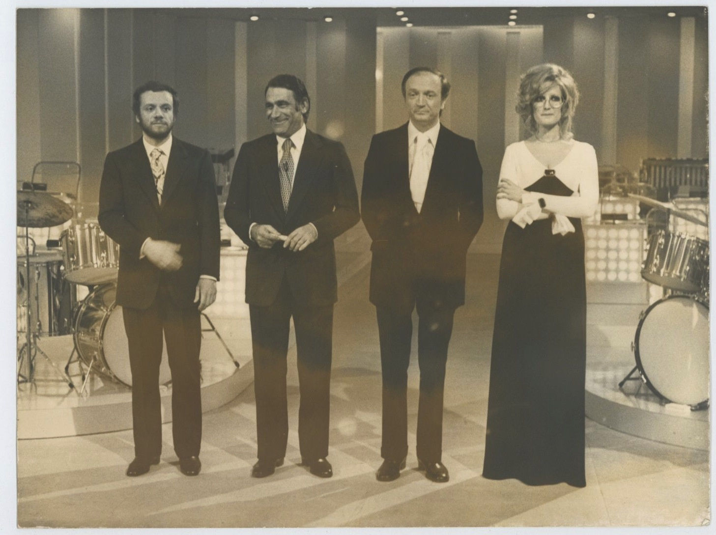 TV italiana, Johnny Dorelli, Alberto Lupo, Gianni Ferrio, Mina by ...