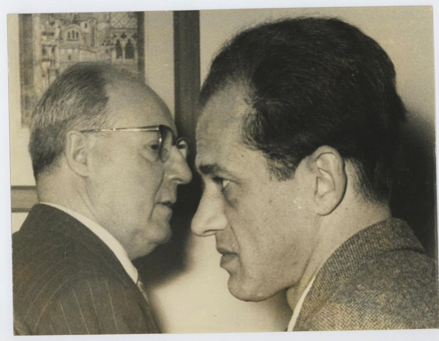 Italia, Matteo Matteotti e Saragat von Photographie originale ...