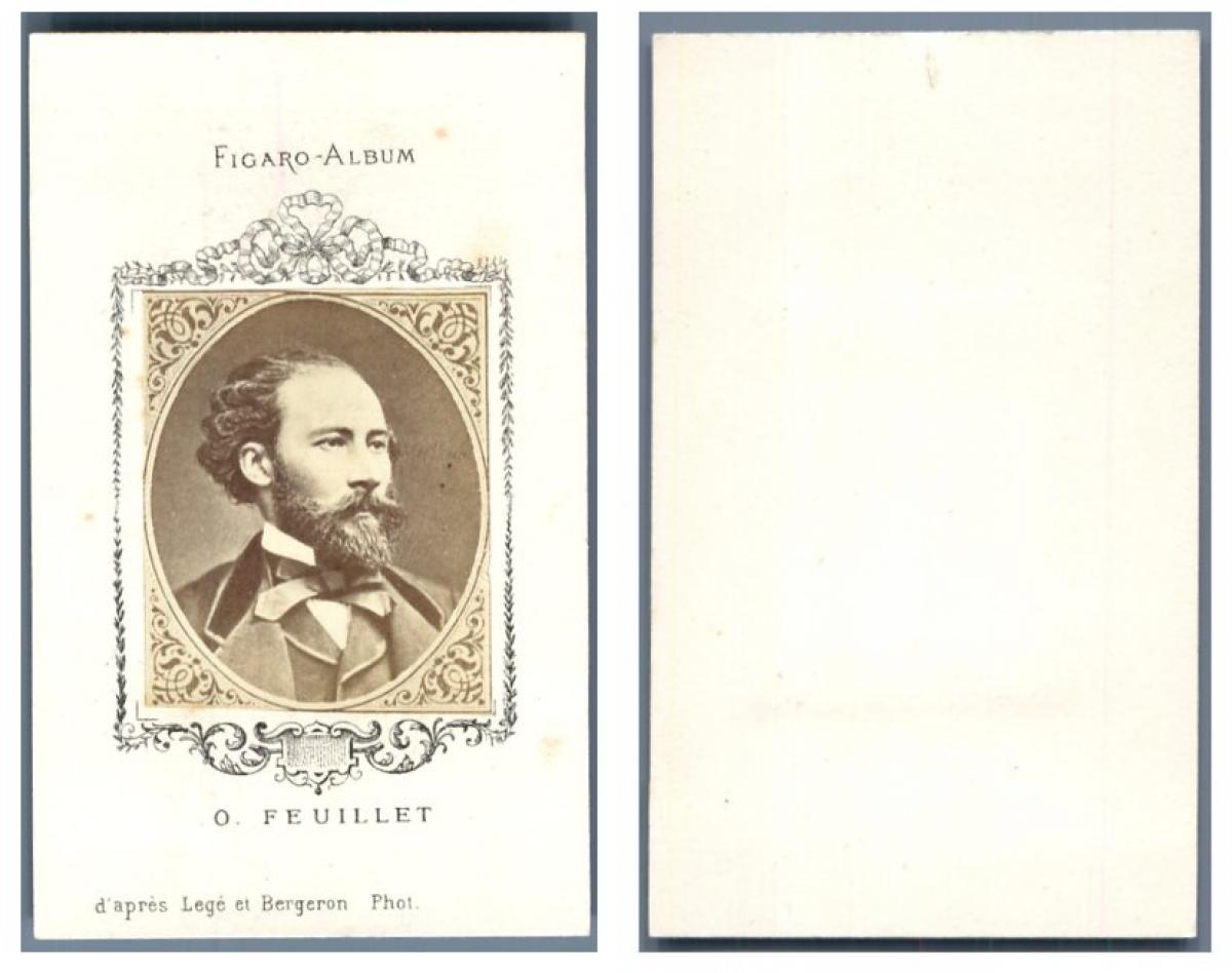 Liébert, Figaro Album, Le romancier Octave Feuillet by Photographie ...