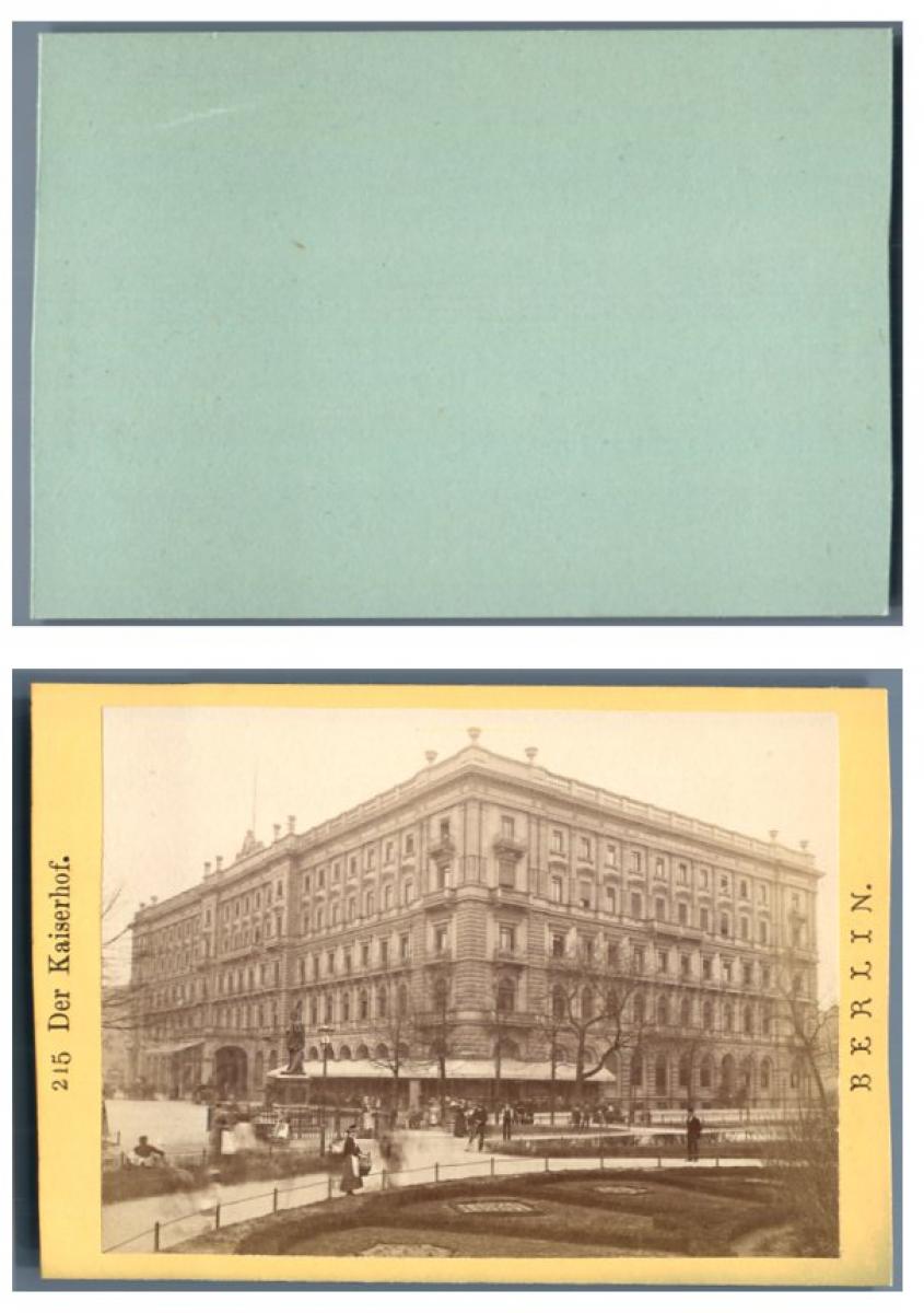Allemagne, Berlin Der Kaiserhof by Photographie originale / Original ...