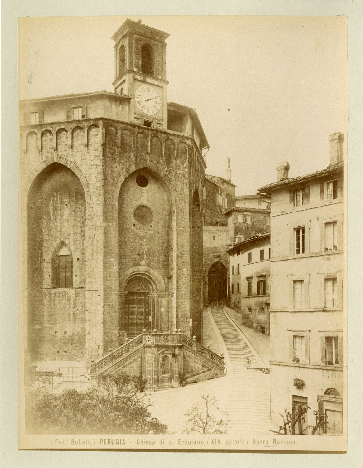 Boletti. Italie, Perugia, Chiesa di S. Ercolano by Photographie ...