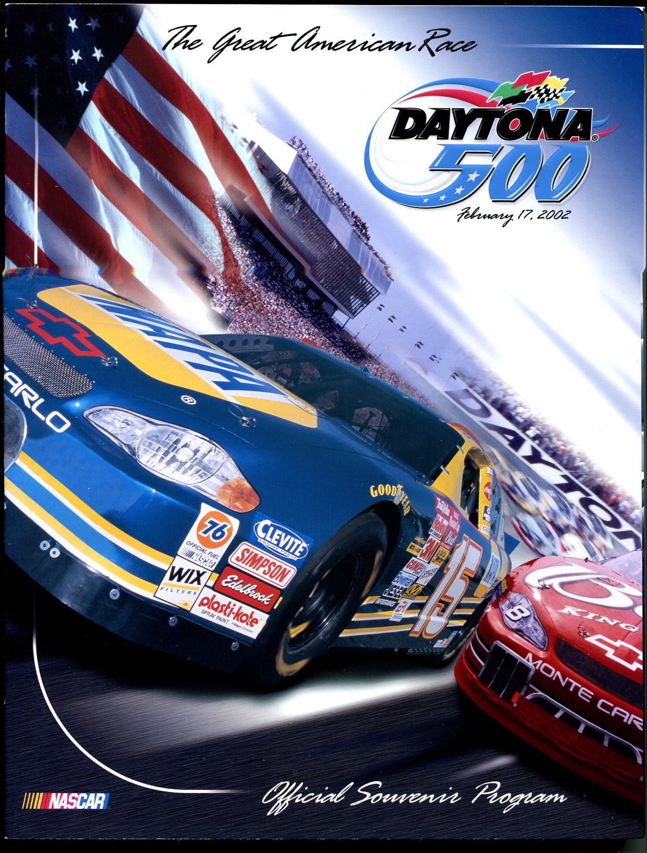 Daytona 500 NASCAR Race Program-Speedweeks complete program-Petty-FN ...