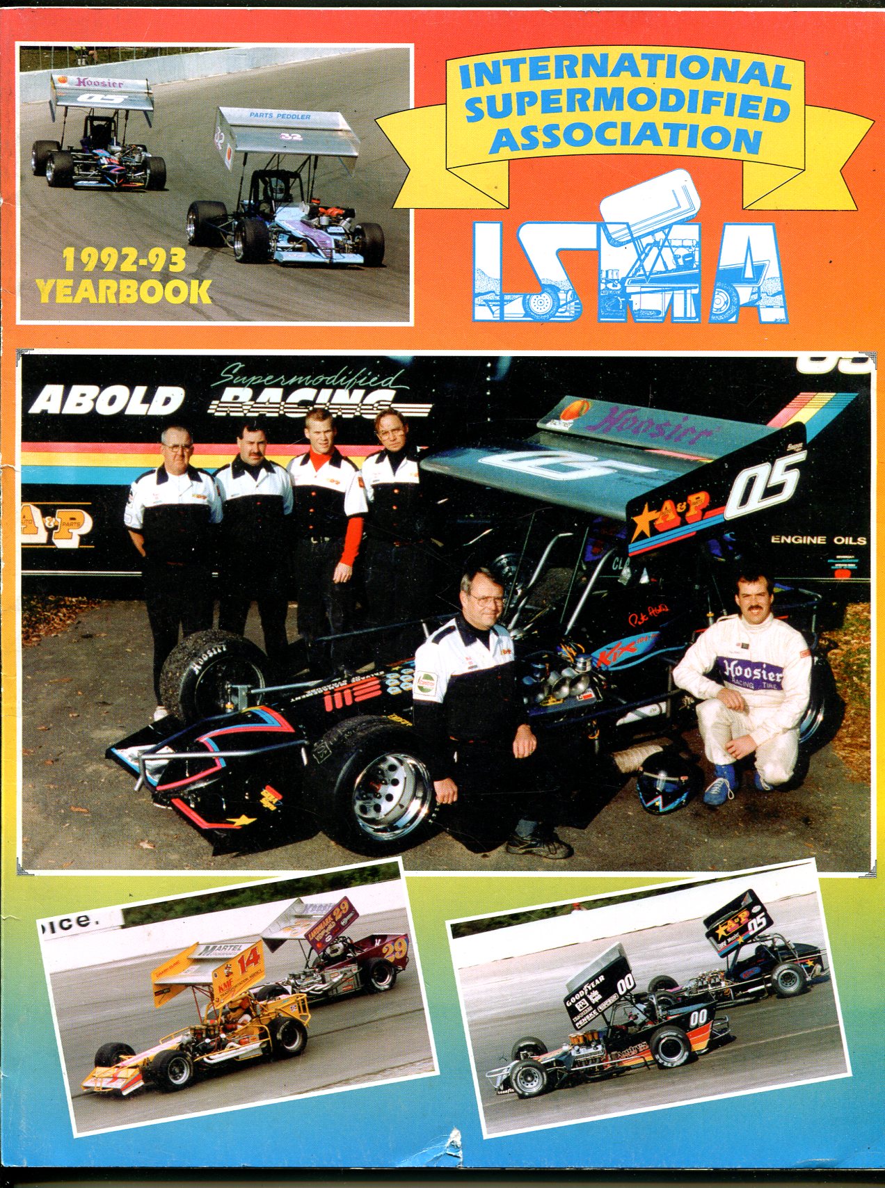 International Supermodified Association Yearbook 1992- Oswego Speedway ...