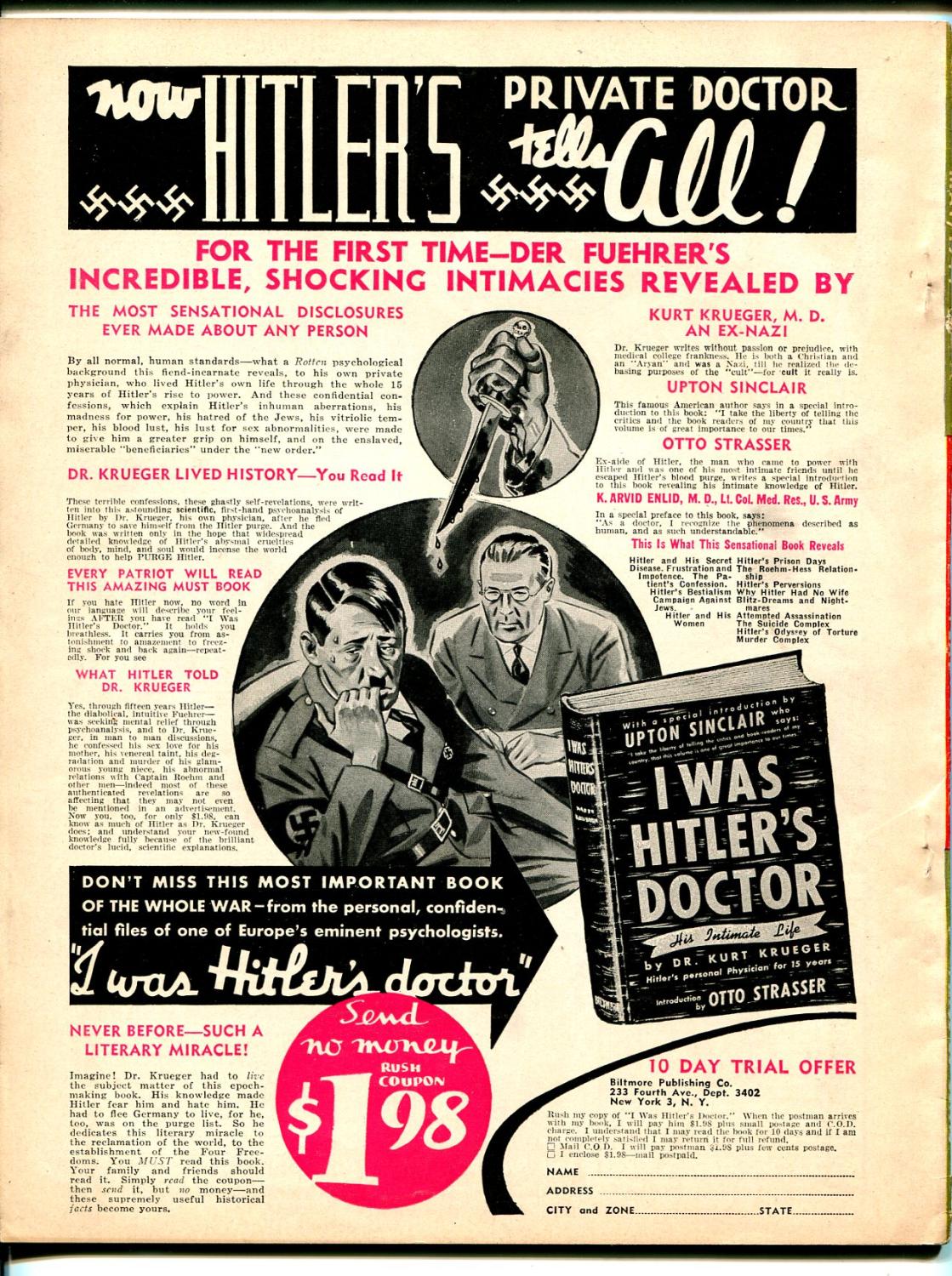 Play Girls On Parade 5/1944-cheesecake-George Janes pin-up cover-FN/VF ...