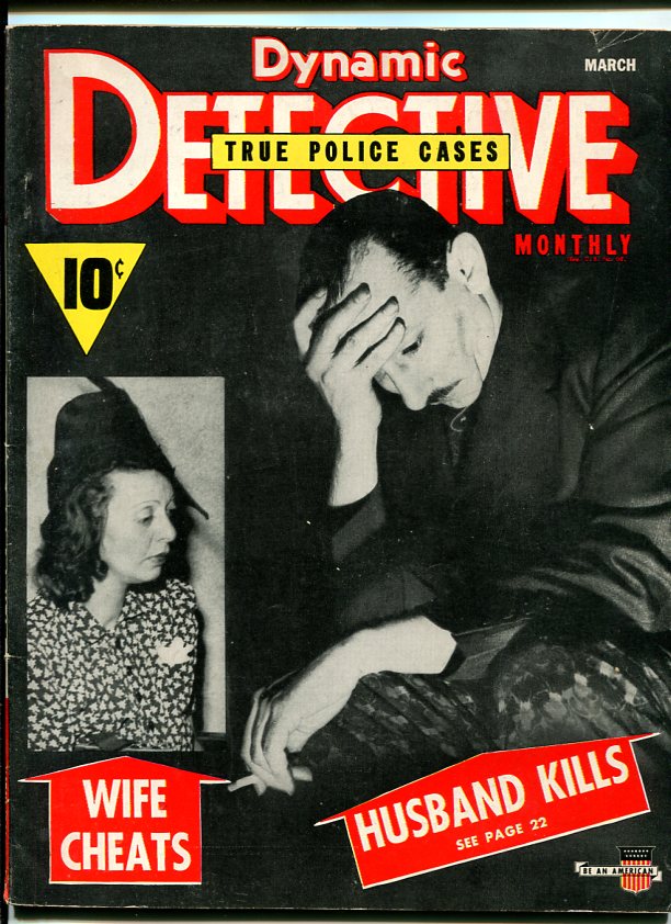 Dynamic Detective Magazine March 1941- Accusing Corpse- Trail of Claw ...