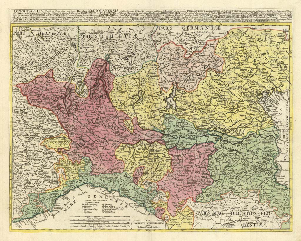 LONGOBARDIA DIVISA IN STATUS SUOS, QUI SUNT: DUCATUS MEDIOLANENSIS, ET ...