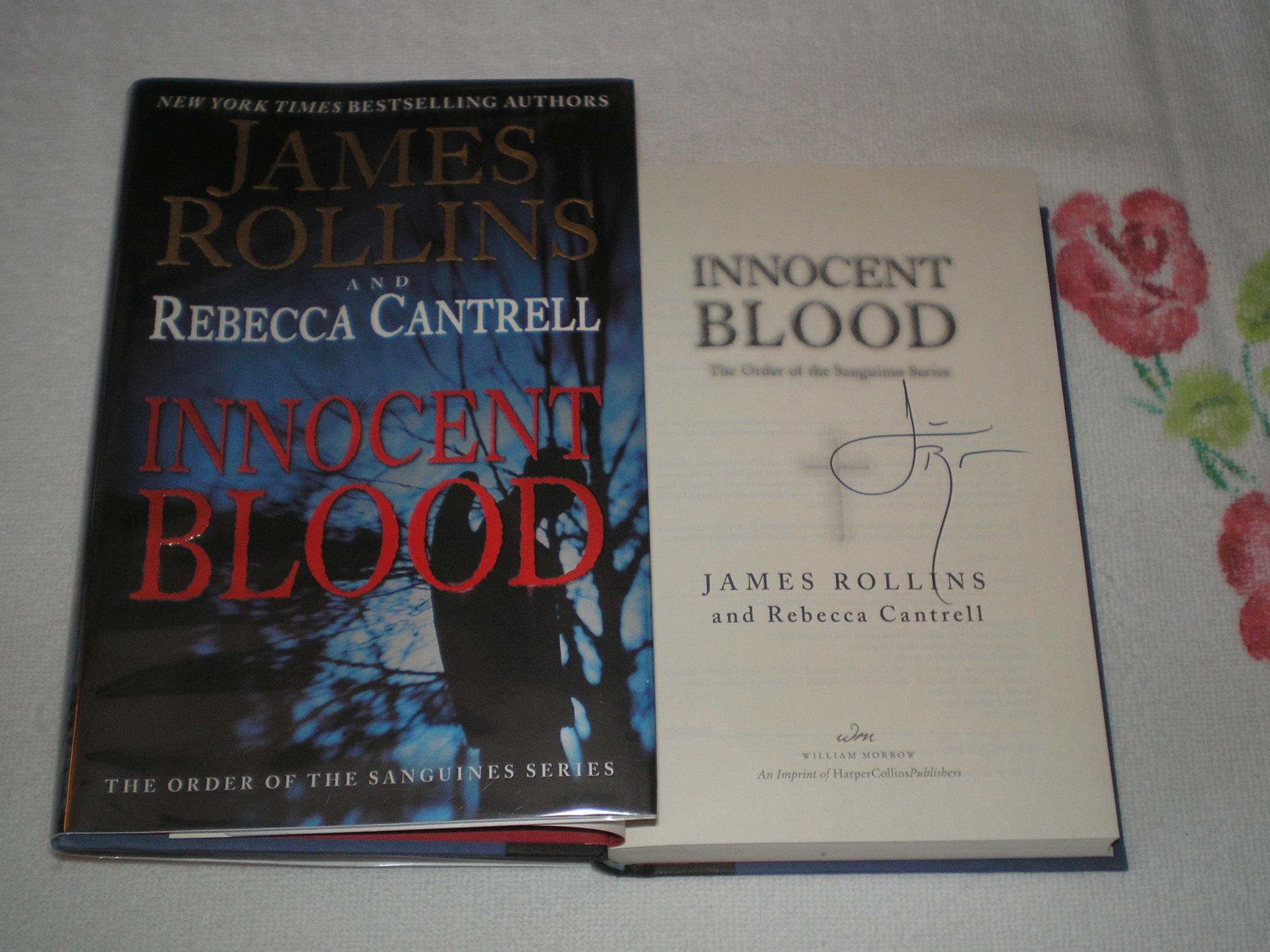 Innocent Blood: The Order of the Sanguines Series by Rollins, James ...