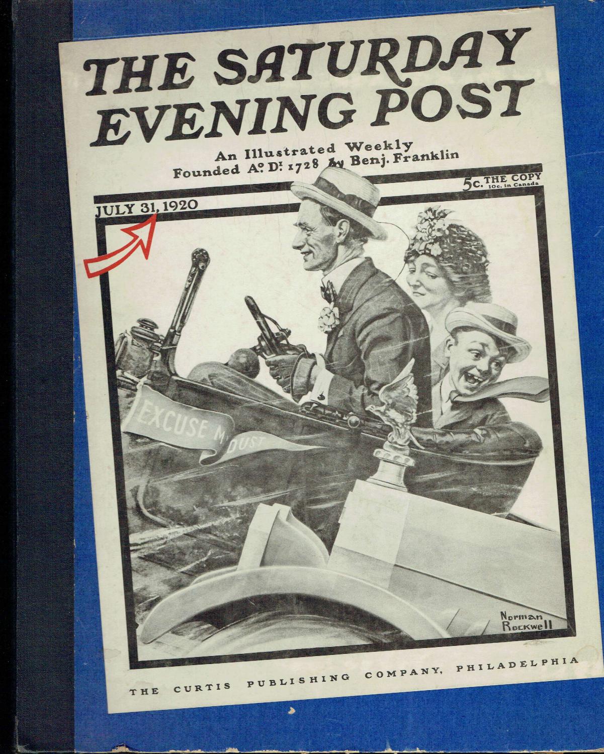 The Saturday Evening Post Weekly, October 30, 1937; Pages from a Great ...