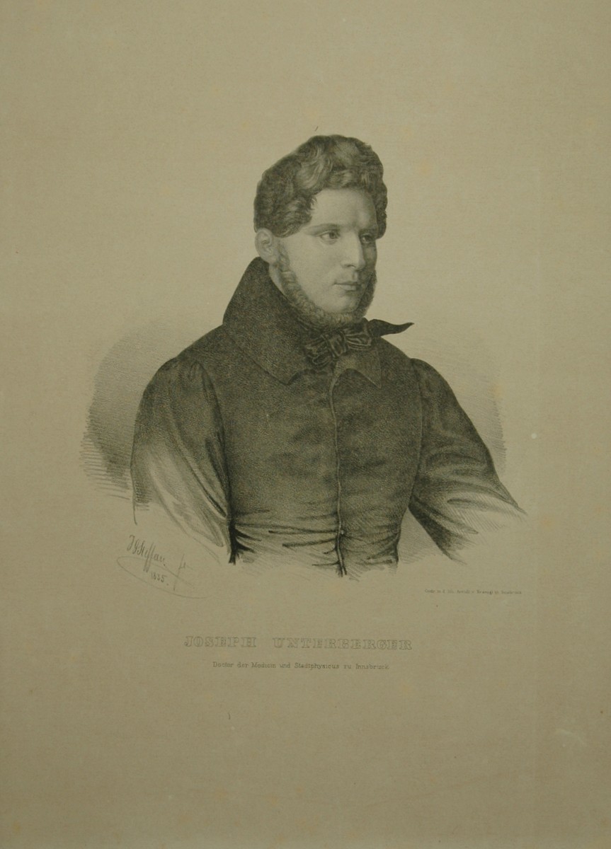 Portrait. Brustfigur nach halbrechts. Lithographie von J.G. Steffan. by ...