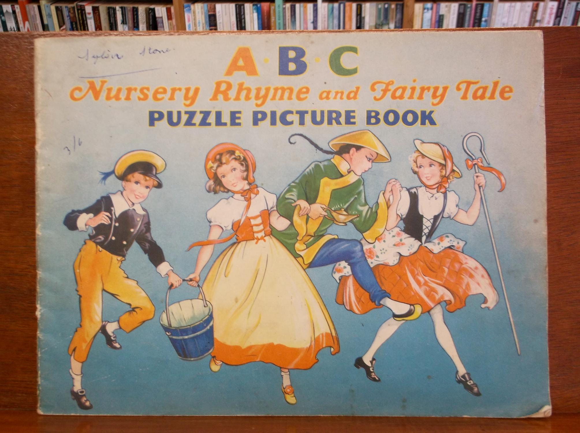 A.B.C Nursery Rhyme And Fairy Tale Puzzle Picture Book: Good Soft cover ...