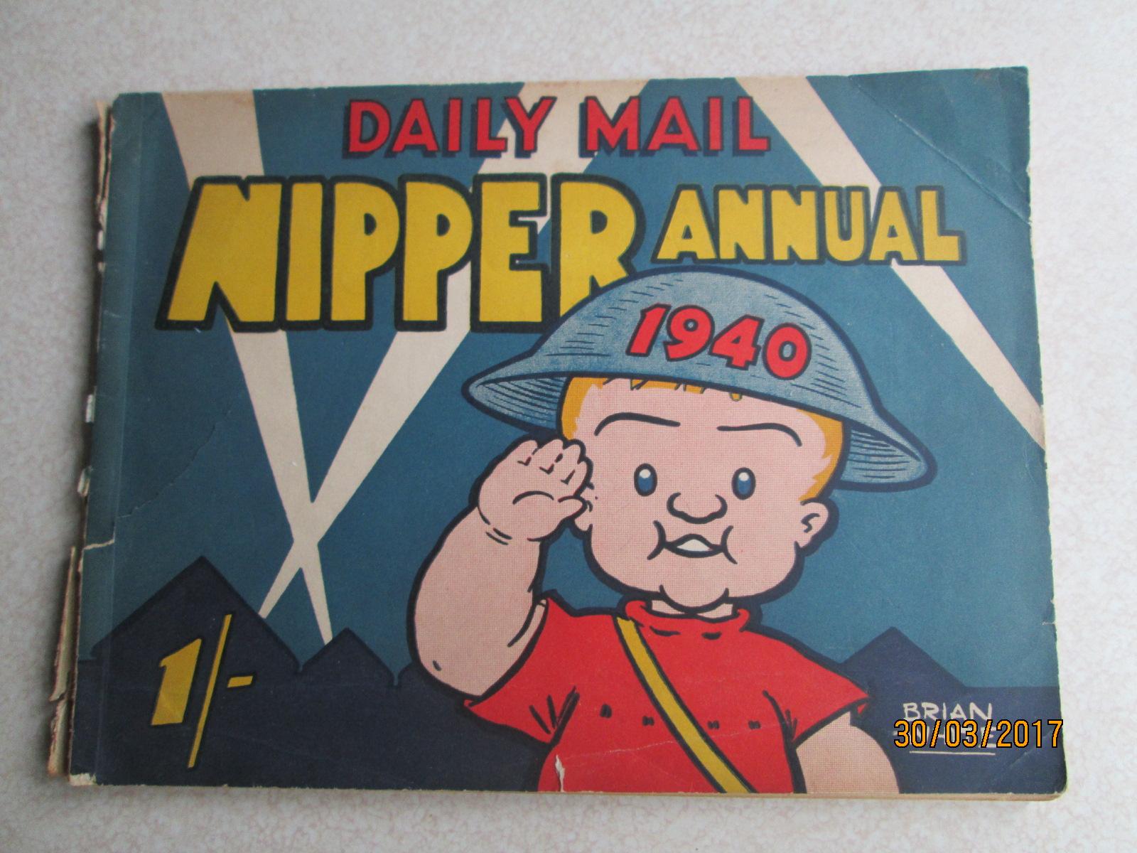 Daily Mail Nipper Annual 1940 by Brian White: Fair Soft cover (1940 ...