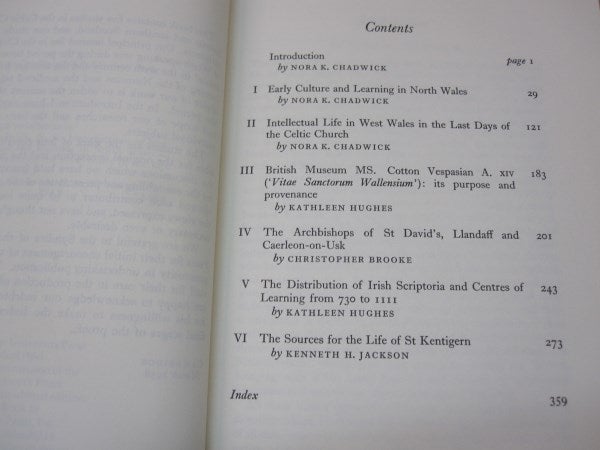 Studies in the Early British Church by Nora K. Chadwick, Kathleen ...