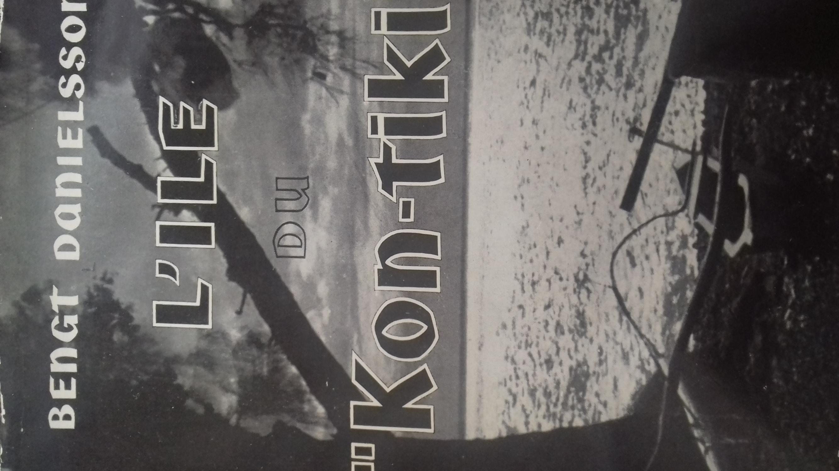 L'île du Kon-Tiki (Den Lyckliga Ön) by bengt danielsson: Bon Couverture ...