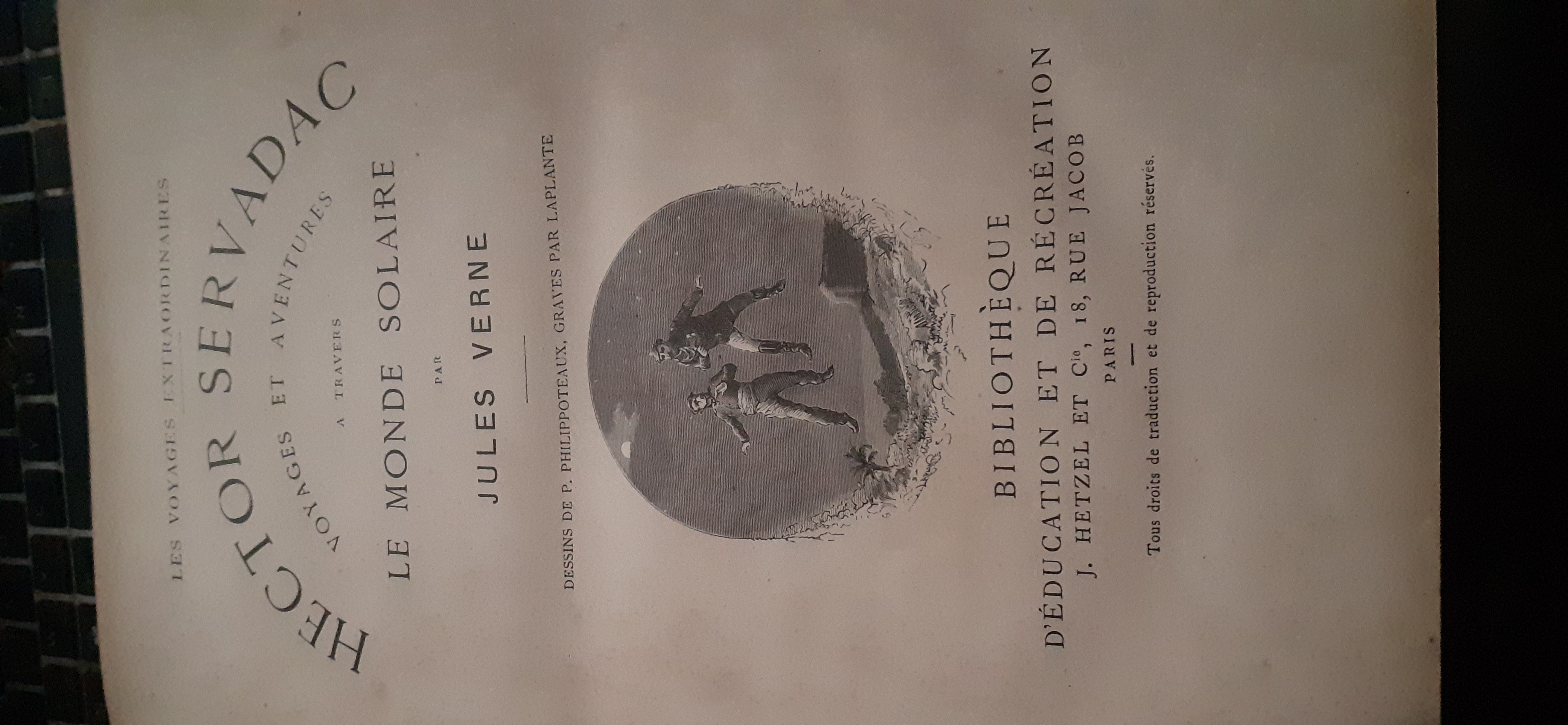 Hector Servadac de jules verne: Bon Couverture rigide (1877) Edition ...
