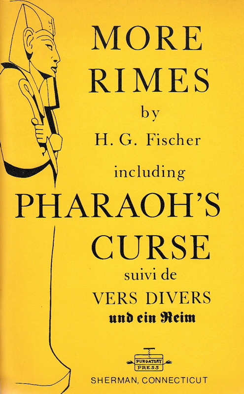 Some Rimes; Slightly Illustrated; [AND:] More Rimes, Including Pharaoh ...