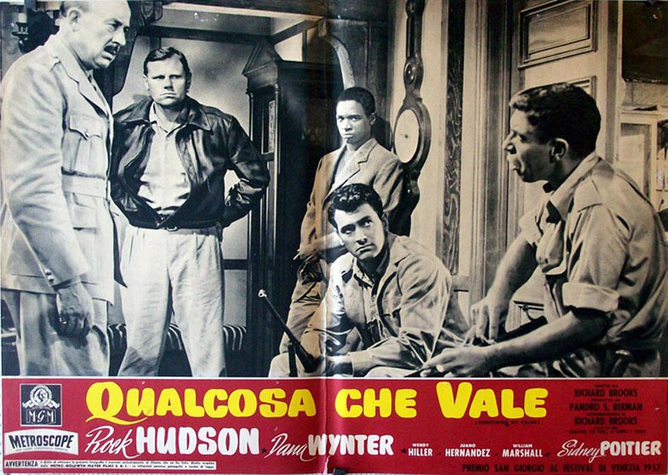 QUALCOSA CHE VALE - 1957Dir: RICHARD BROOKSCast: ROCK HUDSONDANA ...