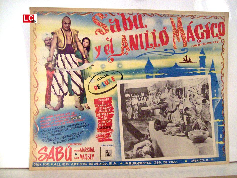 SABU Y EL ANILLO MAGICO - 1957Dir: GEORGE BLAIRCast: SABUWILLIAM ...