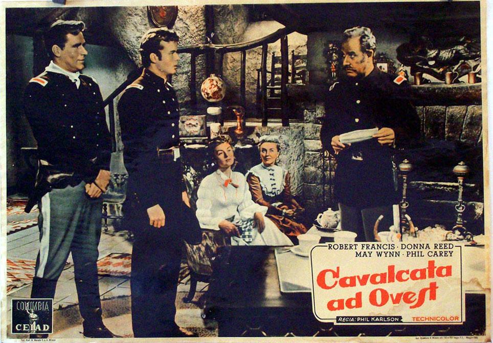 CAVALCATA AD OVEST - 1954Dir: PHIL KARLSONCast: ROBERT FRANCISDONA ... CAVALCATA AD OVEST - 1954Dir: PHIL KARLSONCast: ROBERT FRANCISDONA ...