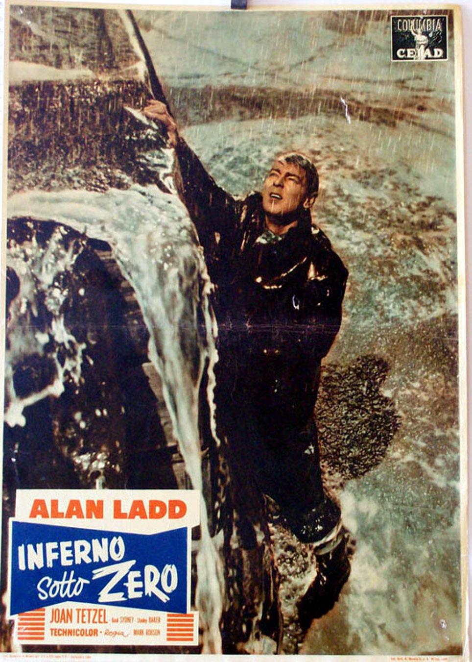 INFERNO SOTTO ZERO - 1954Dir: MARK ROBSONCast: STANLEY BAKERALAN ...