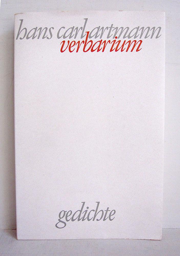 Verbarium - Gedichte - Mit einem Nachwort von Peter Bichsel - Walter ...