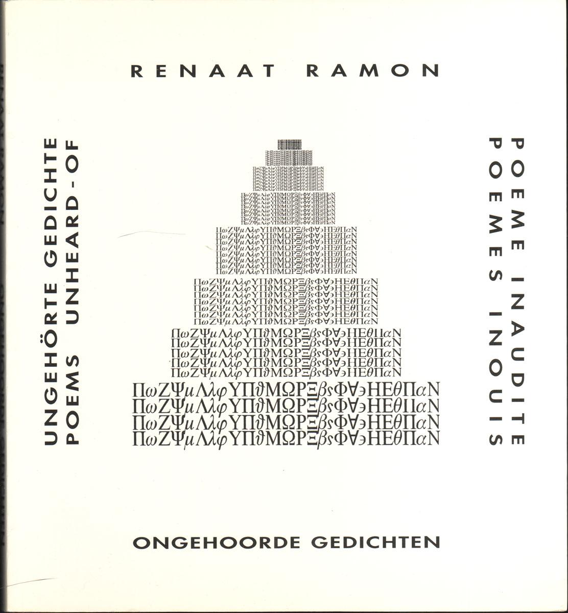 Ongehoorde gedichten = Ungehorte Gedichte = Poems unheard - of = Poemes ...